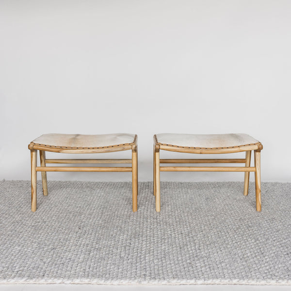 Small Hide Benches - Corcovado Design USA