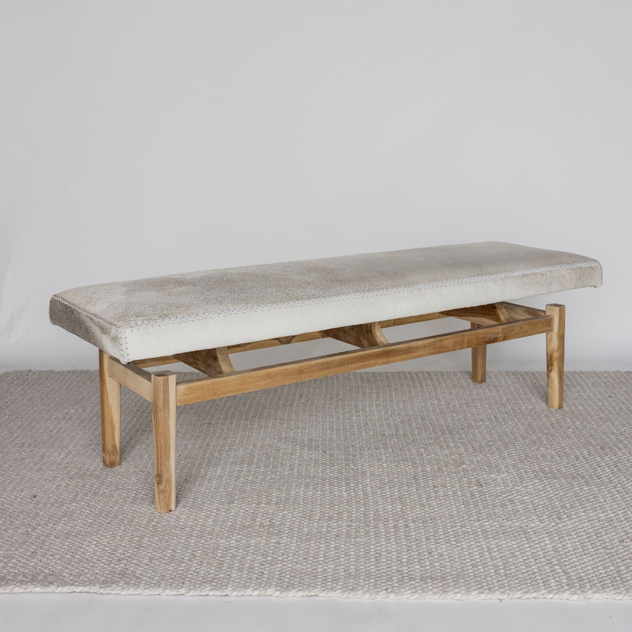 Large Cowhide Benches - Corcovado Design USA