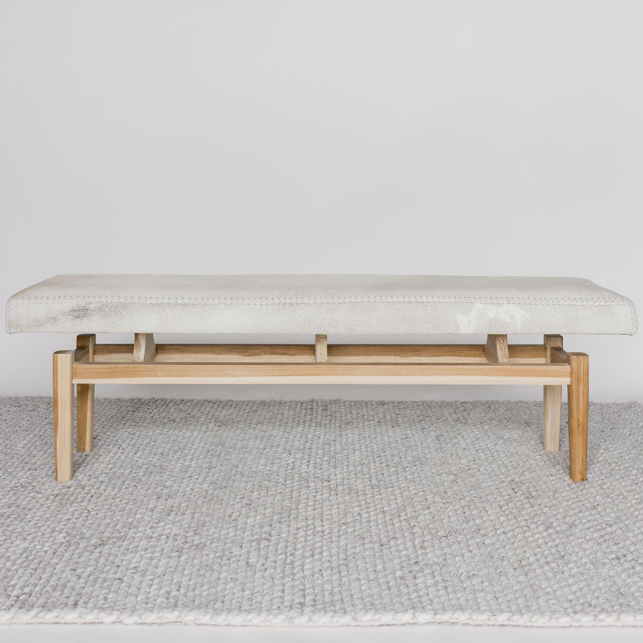 Large Cowhide Benches (Narrow) - Corcovado Design USA