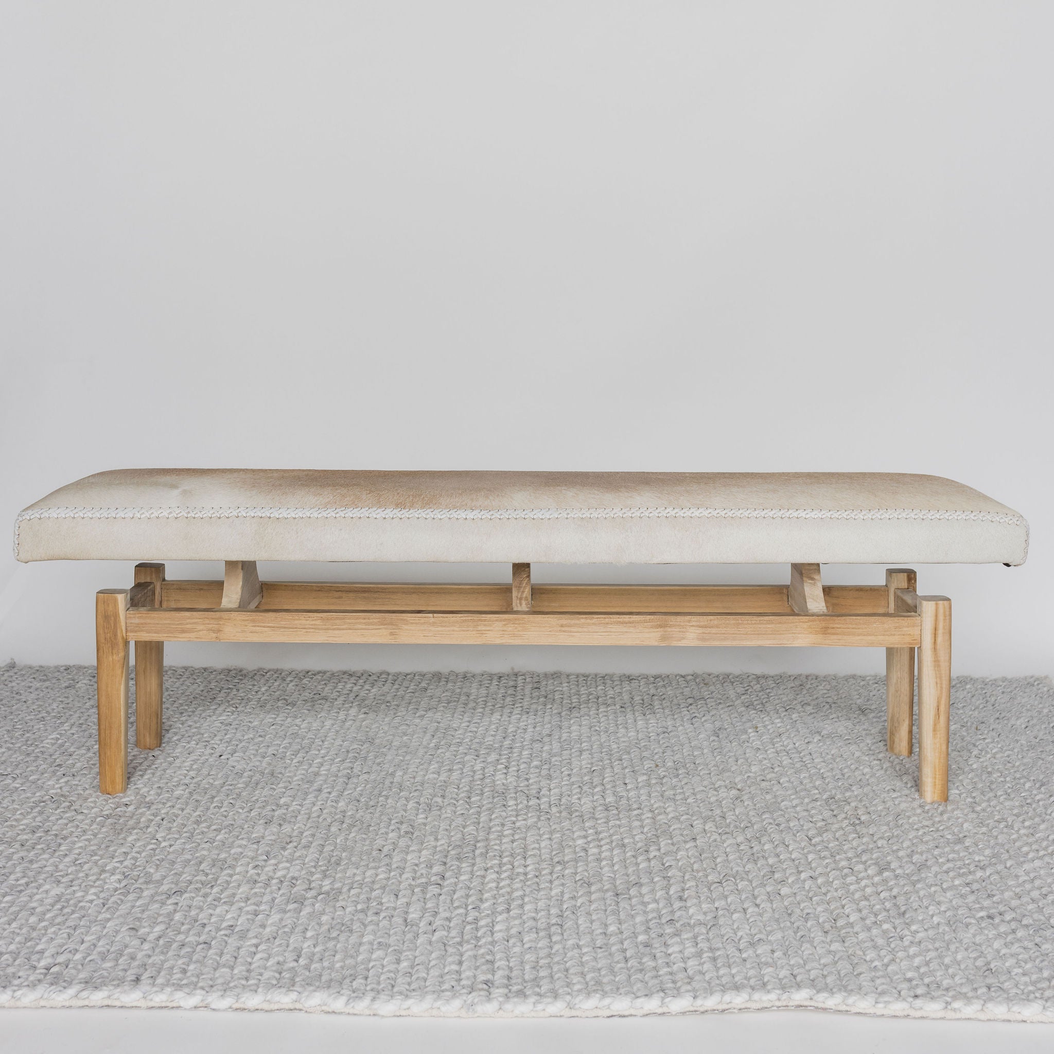 Large Cowhide Benches (Narrow) - Corcovado Design USA