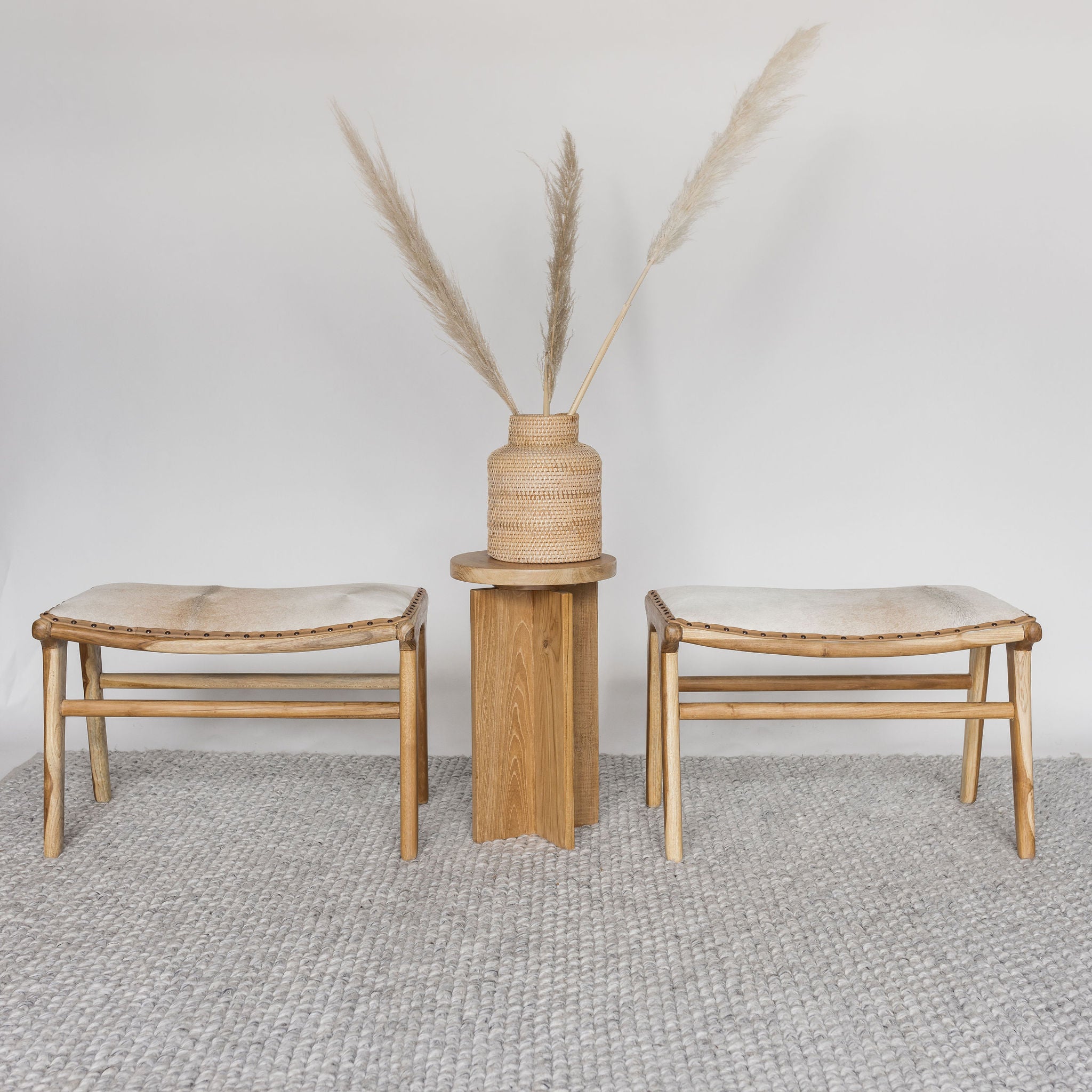 Small Hide Benches - Corcovado Design USA