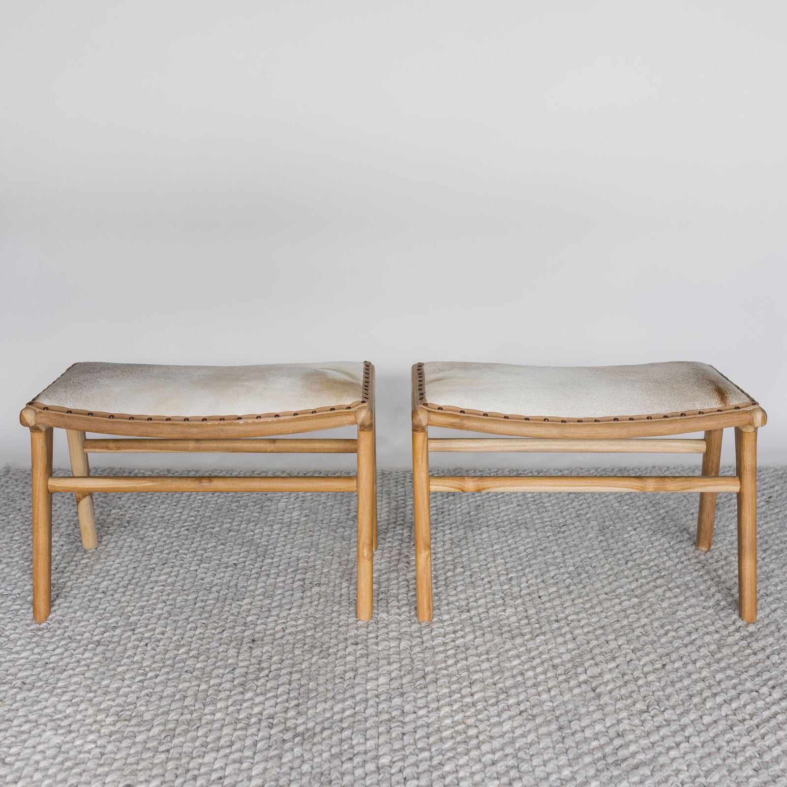 Small Hide Benches - Corcovado Design USA